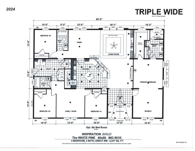 The Grant- Lot Model #7 Manufactured Home | J & M Homes LLC