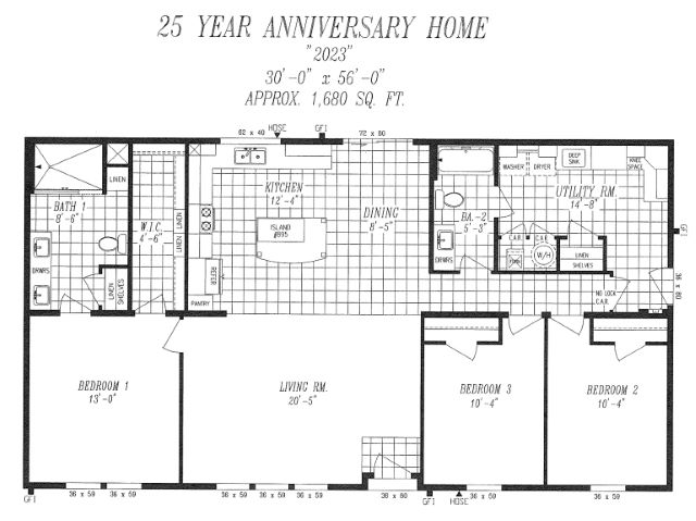 Marlette 25th Anniversary- BLOW OUT PRICING!- $184,900 Manufactured ...